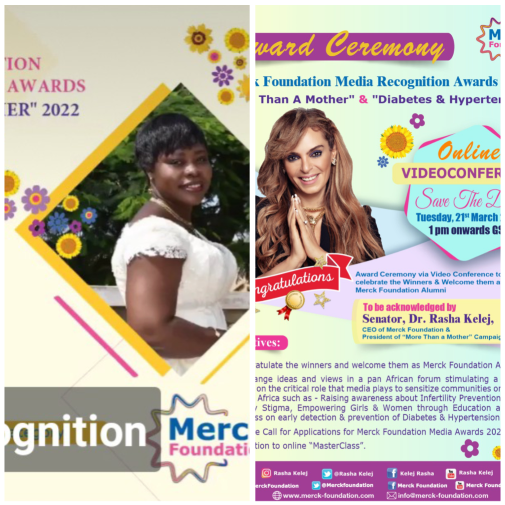 Merck Foundation "More Than A Mother" 2022 Awards: Georgina Appiah ...