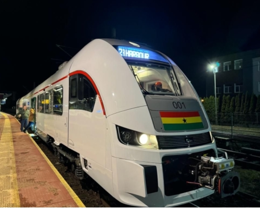 New train assembled in Poland for use on Tema-Mpakadan line handed over ...
