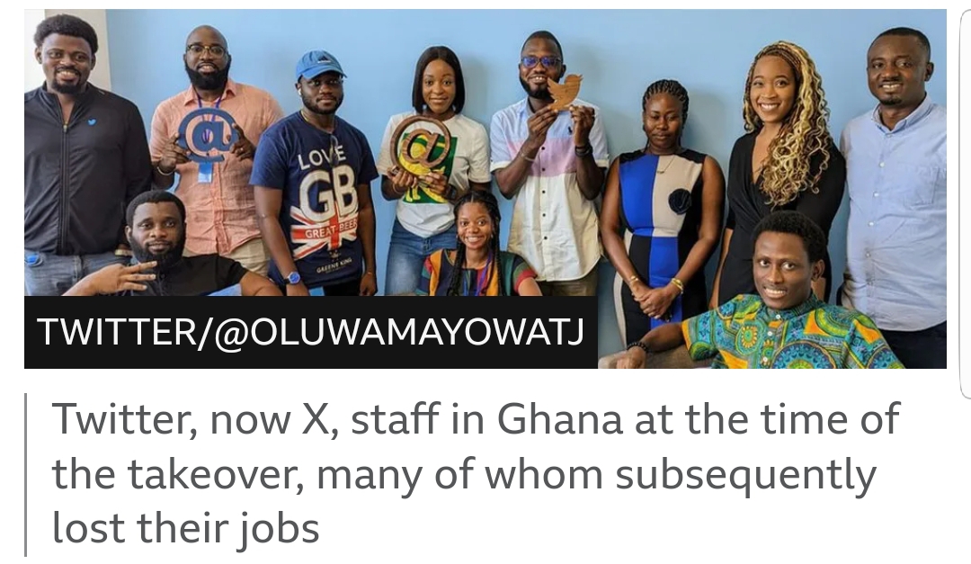 Sacked Twitter staff in Ghana finally get pay-off - Gnewsprime